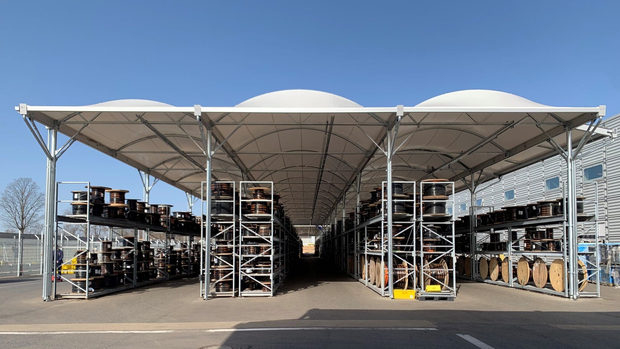 Igus - Designing a Custom Cover for Outdoor Cable Storage - Spantech