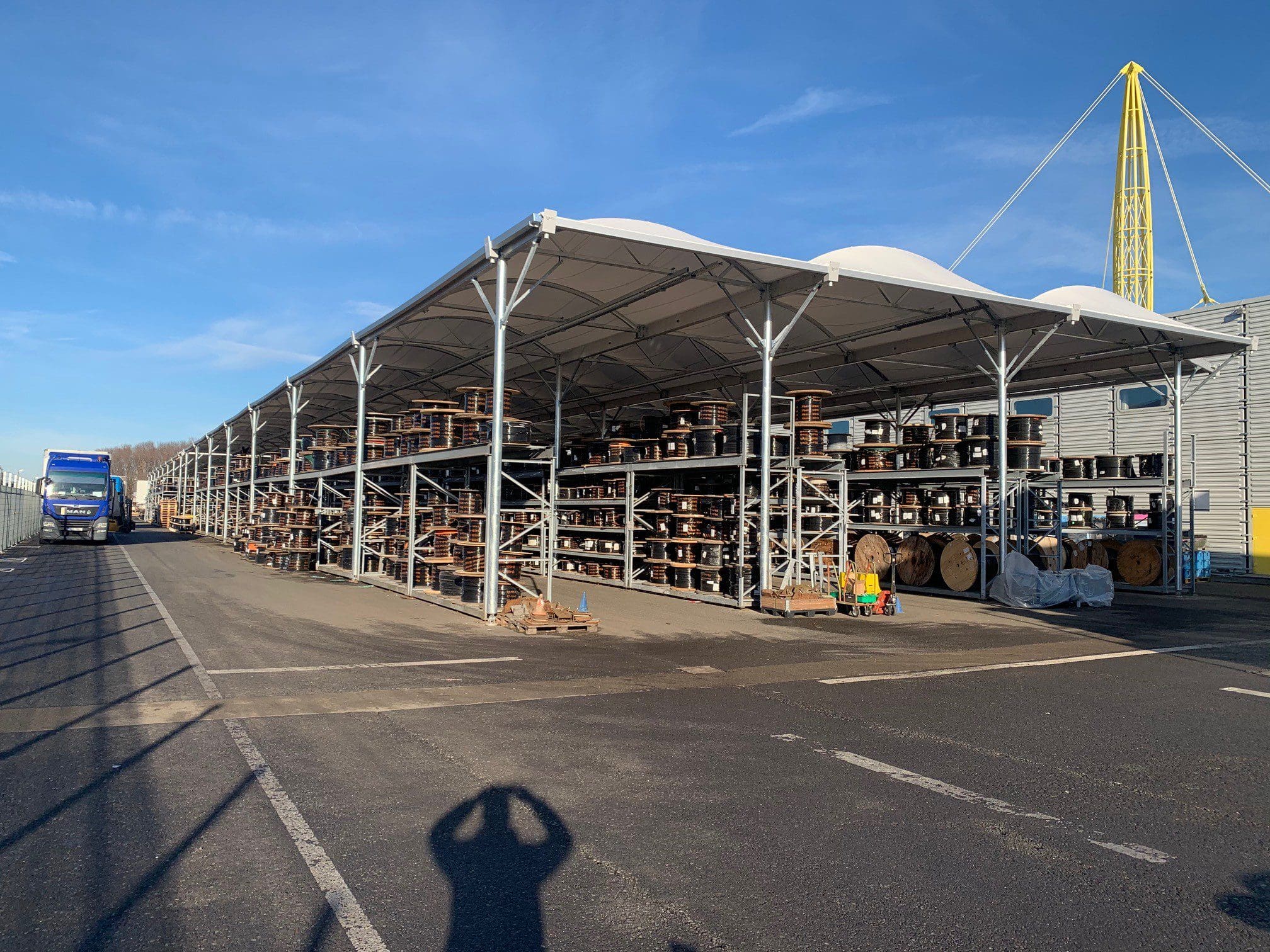 Igus - Designing a Custom Cover for Outdoor Cable Storage - Spantech