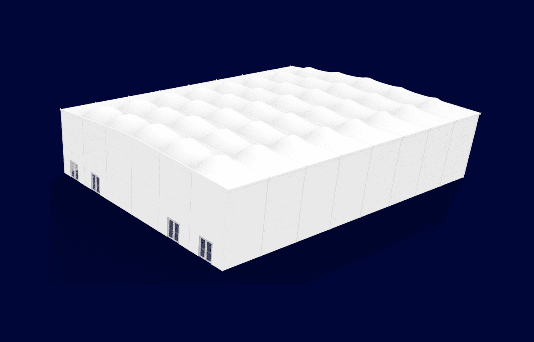 Industrial tents - Sustainable and Flexible - Spantech